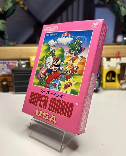 SUPER MARIO USA (Mario Bros 2) HVC-MT Nintendo Famicom Japan Version ...