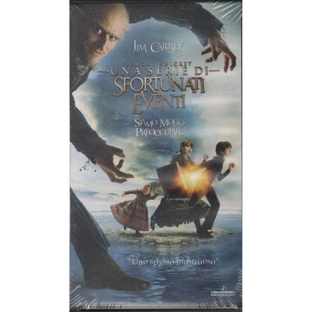 A SERIES OF Unfortunate Events VHS Brad Silberling Univideo ...