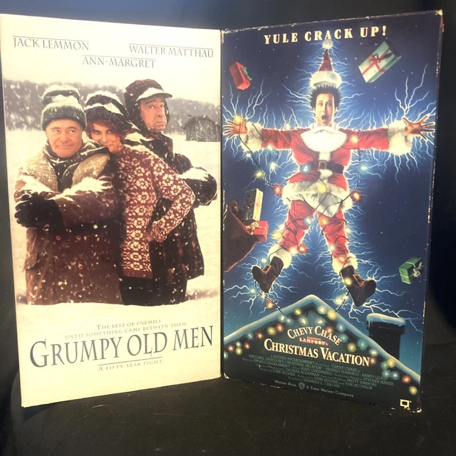 COMEDIES VHS GRUMPY Old Men Christmas Vacation Chase Matthau Lemmon PET ...