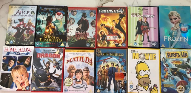 OLDER KIDS DVD Bundle of 12 movies - Disney/Columbia/Dreamworks/20th ...