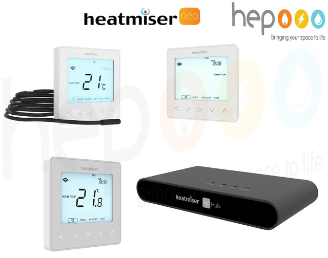 HEATMISER NEOSTAT V2, Neostat-E, Neostat-HW Programmable Thermostat ...