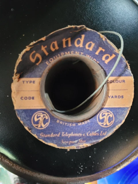 VINTAGE TELEPHONE CABLE. Standard Equipment Wire by STANDARD TELEPHONE ...