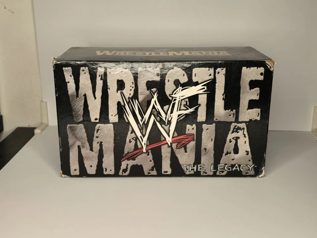 VINTAGE WWF WRESTLEMANIA The Legacy VHS Box Set 1-14 Wrestle Mania WWE ...