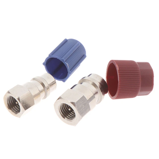 R-12 TO R-134A Retrofit Conversion Adapter Fitting 1/4 SAE Valves Kits ...