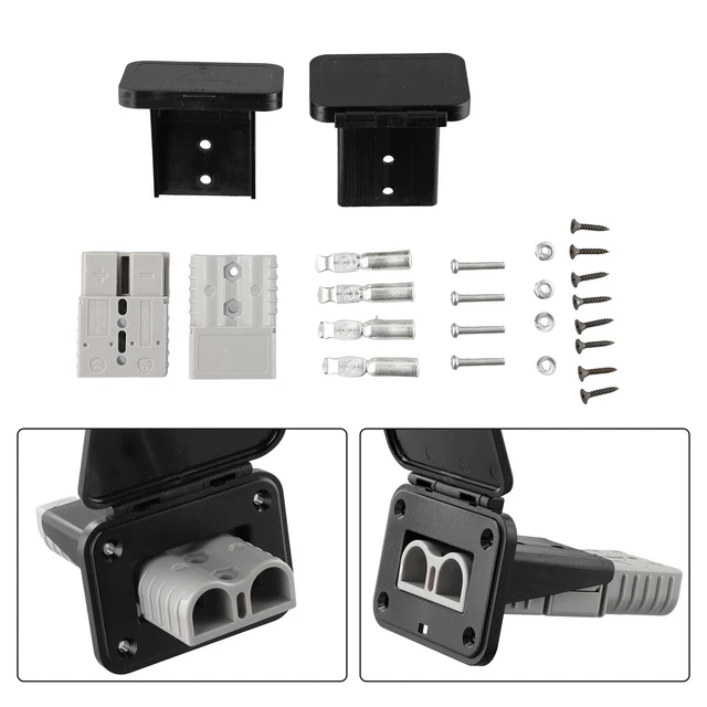 HEAVY DUTY 120A Flush Mount Bracket for Anderson Plug Ideal for Ships ...