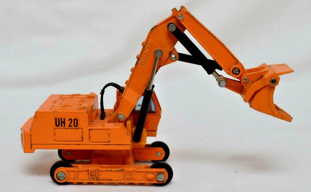 SHINSEI UH-20 HITACHI Loader Shovel #29 Japan Mini Power Die Cast Metal ...