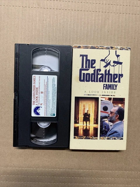 THE GODFATHER FAMILY: A Look Inside (1990) - VHS Tape Movie ...