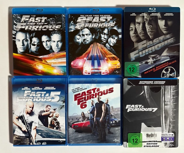 FAST & FURIOUS 6 Filme | Collection | Zustand neuwertig | Blu-Ray ...