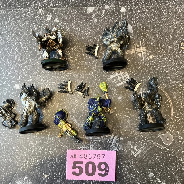 TERMINATORS SQUAD METAL Chaos Space Marines 40k 30k Warhammer OOP GW ...