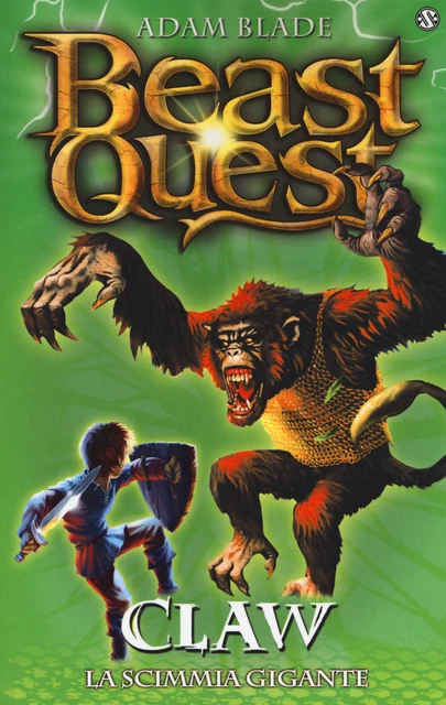 CLAW. LA SCIMMIA gigante. Beast Quest. Vol. 8 - Blade Adam EUR 5,90 ...