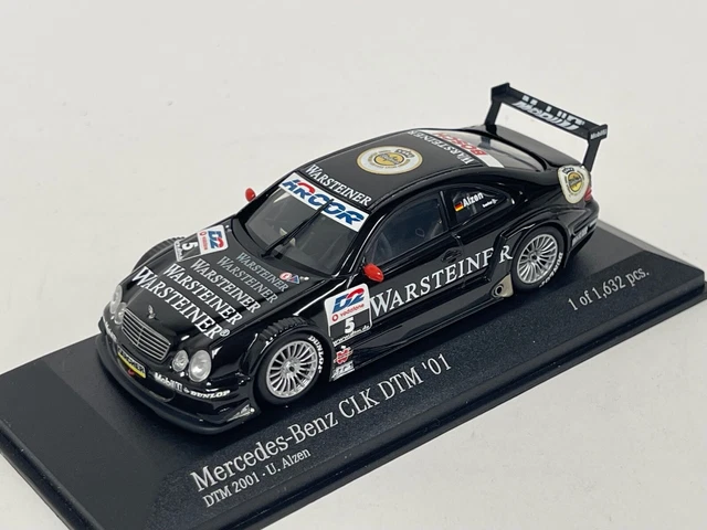 1/43 MINICHAMPS MERCEDES CLK DTM 2000 Équipe D2 U.Alzen Voiture #5 ...