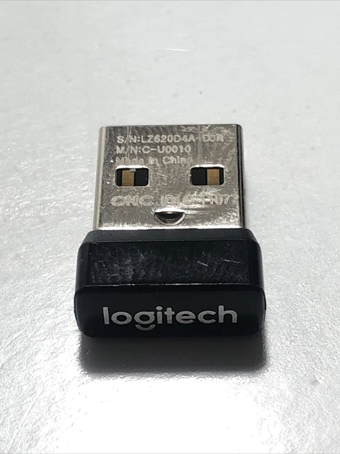 LOGITECH WIRELESS USB Nano PC Receiver CU0010 Dongle C-11077 Adapter ...