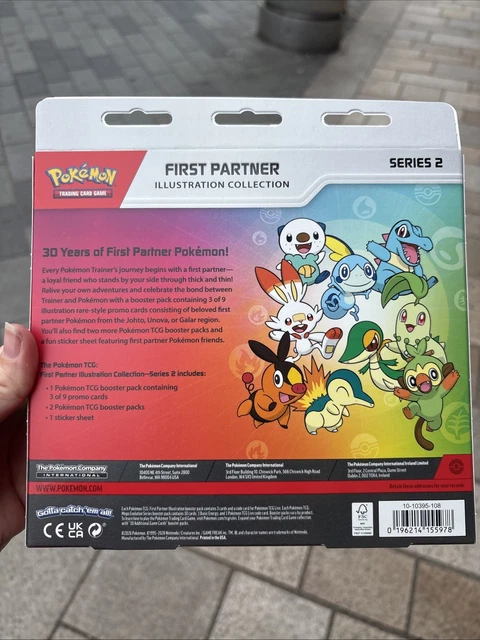 POKÉMON TCG FIRST Partner Illustration Collection Series 2 Box Brand ...