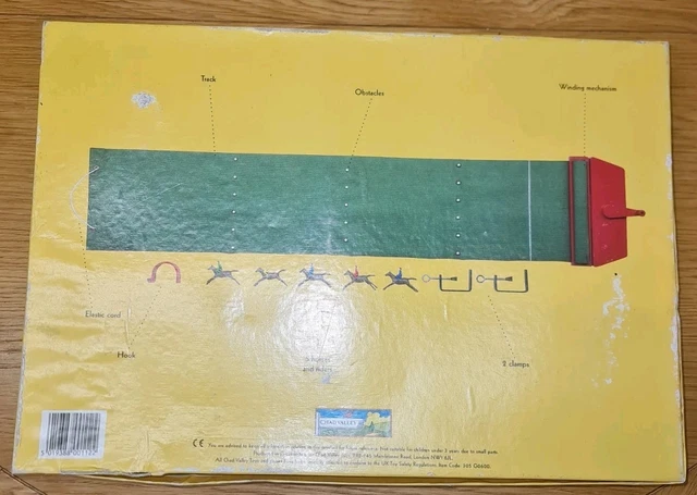 VINTAGE CHAD VALLEY Escalado Horse Racing Game Complete Set and ...