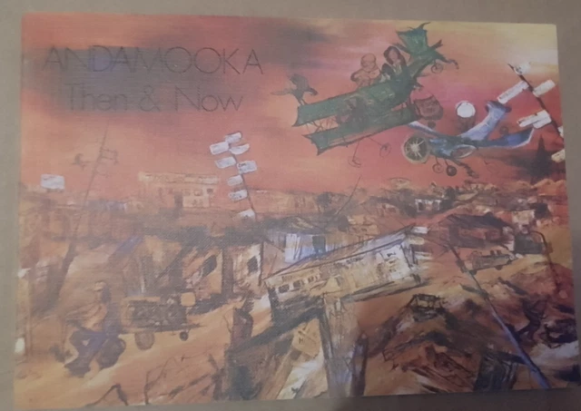 ANDAMOOKA THEN AND Now. Area School 1980 Australia Histoey PB booklet ...