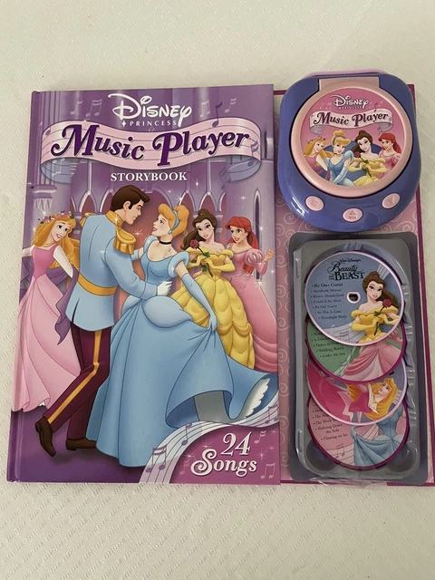 DISNEY PRINCESS MUSIC Player Storybook 24 Songs For Children 2 & Up £11 ...