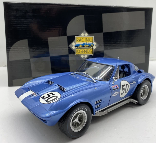 EXOTO RACING LEGENDS 1:18 Scale Chevrolet Corvette Grand Sport Die-Cast ...