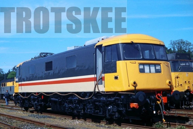 35MM SLIDE BR British Rail Electric Loco Class 83 83012 1994 Original £ ...