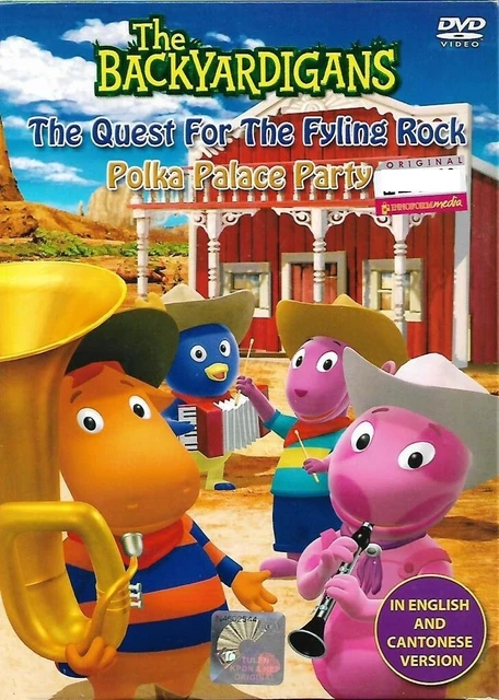 THE BACKYARDIGANS THE Quest For The Flying Rock Polka Palace Party DVD ...
