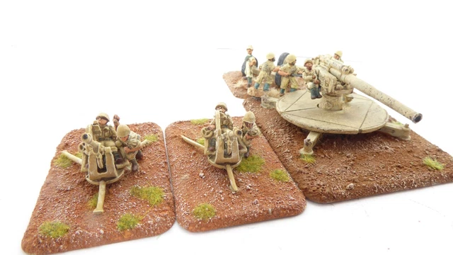 15MM WW2 ITALIAN Breda 20/65 Cannone da 90/53 anti aircraft guns ...