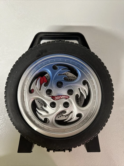 MATTEL HOT WHEELS Tire Shaped Storage Carrying Case Tara Toy Corp £9.50 ...