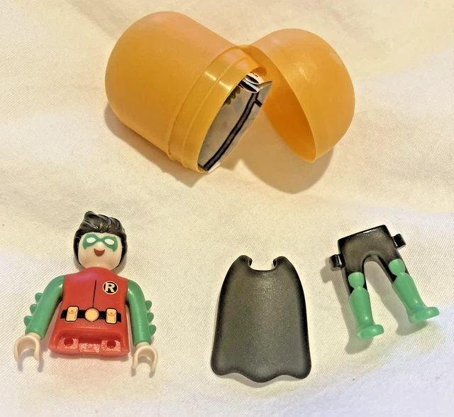 NEW PLAYMOBIL DC Kinder surprise Figure Robin VC305 + BPZ, paper ...