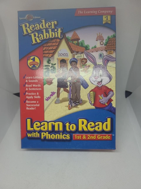 MECCA READER RABBIT Learn to Read with Phonics for PC, Mac $10.79 ...