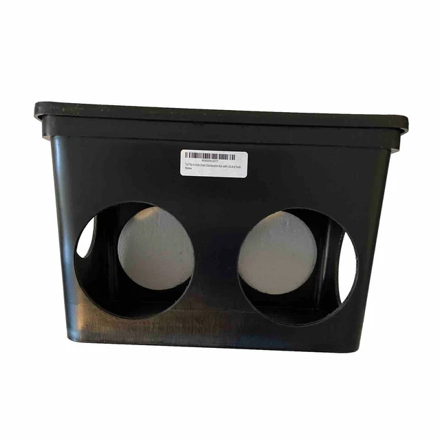 TUF-TITE 6 HOLE Drain Distribution Box with Lid (no Seals) EUR 15,29 ...