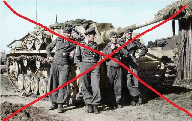 FOTO/PHOTO 1052,PANZER,TANK, WW2, Oberleutnant Bodo Spranz, StuG ...