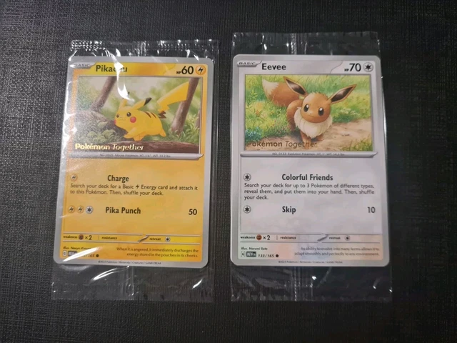 POKÉMON CARD - Pikachu And Eevee Pokemon Together Promo Sealed PokéPost ...