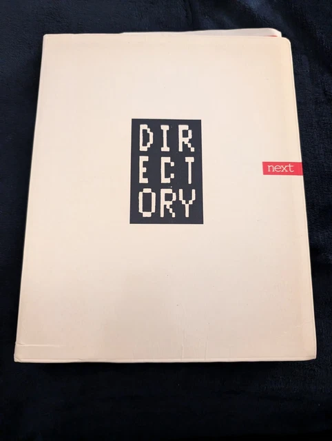 RARE VINTAGE FIRST Next No 1 Mail Order catalogue Directory Very Good ...