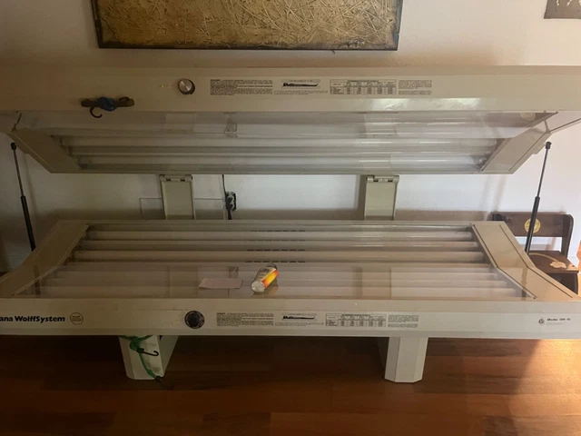 SUNTANA WOLFFSYSTEM TANNING bed-used Model SW-16 Full Sized $1,490.78 ...