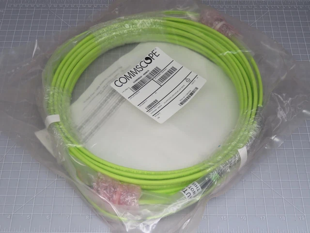 COMMSCOPE UJVMXMXAF-NBM015 ULL MP012 M/M LSZH OM5 24F LIME GREEN ...