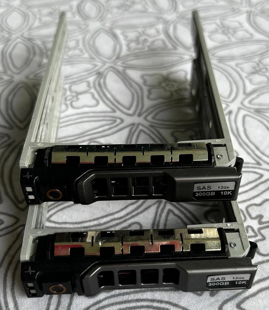 2X DELL 2.5& SFF Tray Caddies DXD9H For Dell R340 R440 R640 R740 R740xd ...