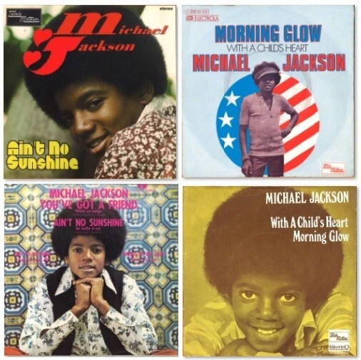 MICHAEL JACKSON YOU'VE got a friend, Morning glow (4x7" UK, Allem., Mex ...