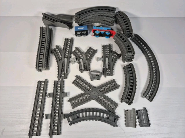 THOMAS AND FRIENDS Trackmaster Bundle 37 Track Pieces Thomas the Tank ...