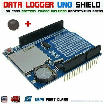 RECORDER DATA LOGGER Module Logging Shield XD-05 For Arduino UNO SD ...