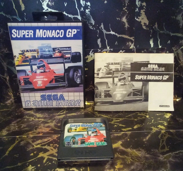 SEGA GAME GEAR Super Monaco GP boxed new clam case b £25.00 - PicClick UK