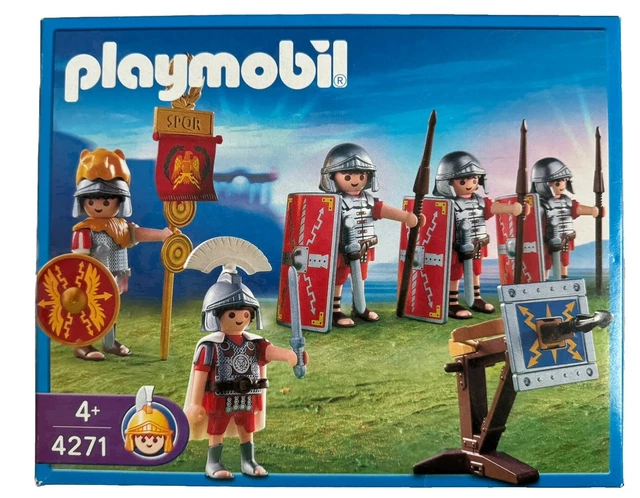 PLAYMOBIL 4271 LEGIONÄRE History Römer Centurio Antike SPQR Krieger ...