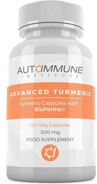 ADVANCED TURMERIC. HIGH Strength Turmeric Capsules Supplement with ...