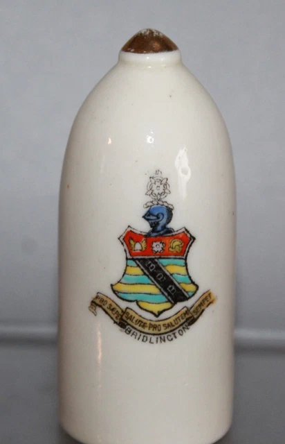 WWI SHELLEY CRESTED China #187 Model Of Head Of German Torpedo ...