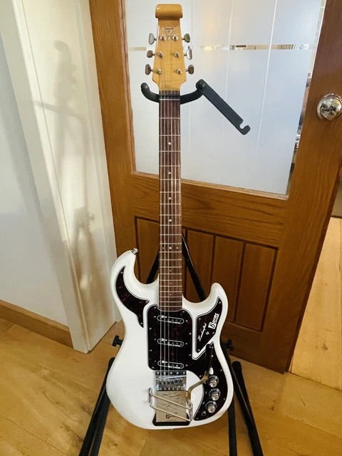 BURNS HANK MARVIN ‘The Marvin’ Guitar with original hard case superb ...