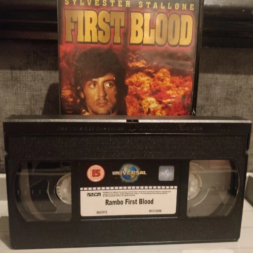 RAMBO FIRST BLOOD, Vhs Tape 2001 Sylvester Stallone Universal pictures ...