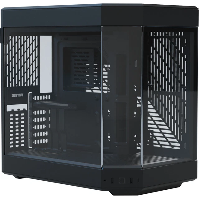 HYTE Y60 MODERN Aesthetic Dual Chamber Mid-Tower ATX Computer Gaming ...