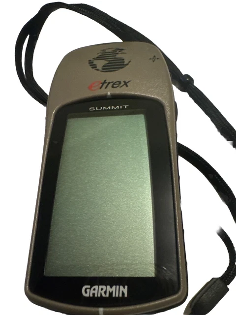 GARMIN ETREX SUMMIT Handheld Hiking GPS No Power $23.77 - PicClick CA