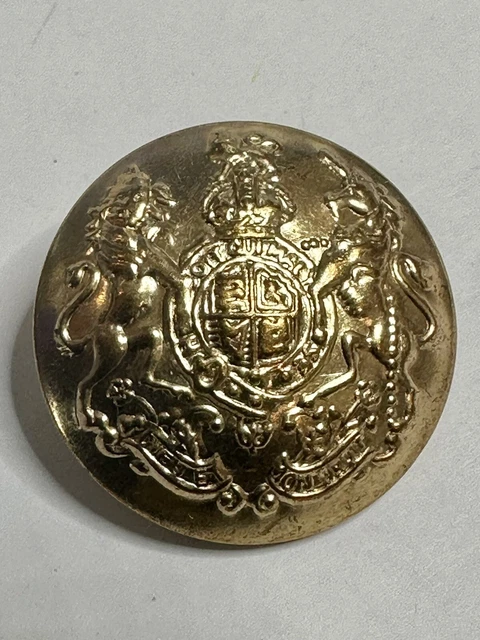 BRITISH ROYAL ARMY Coat Of Arms Officers Tunic Button NWT Gen Service £ ...