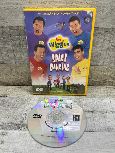 THE WIGGLES: SPACE Dancing (DVD, 2003) Animated Adventure - Clean disc ...