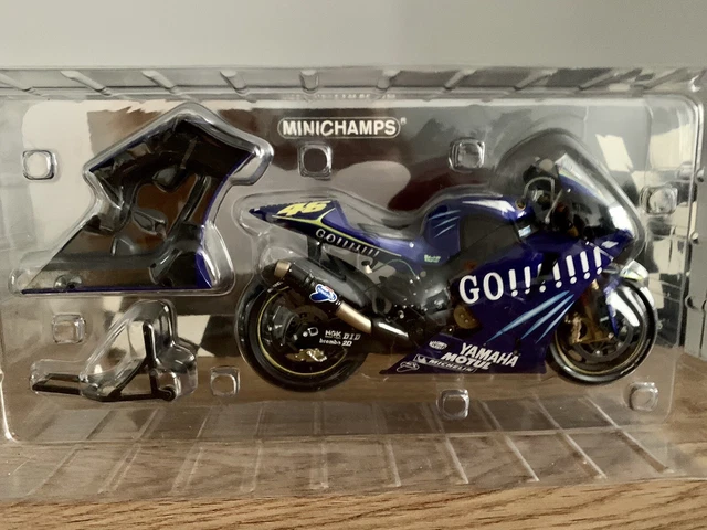 MINICHAMPS 1/12 SCALE Diecast 122 043046 Yamaha YZR-M1 Moto GP 2004 Rossi GO!!!! £99.00 ...