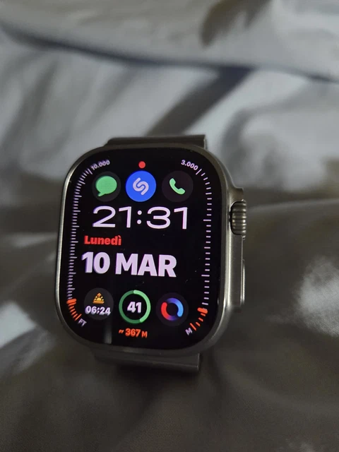 APPLE WATCH ULTRA 2 GPS + Cellular 49mm cassa e cinturino in titanio ...