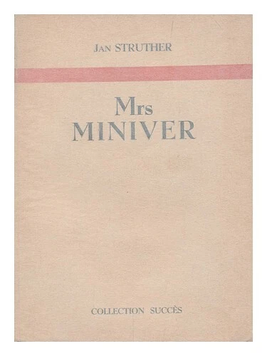 STRUTHER, JAN (1901-1953) Mrs Miniver 1965 Broché EUR 50,22 - PicClick FR